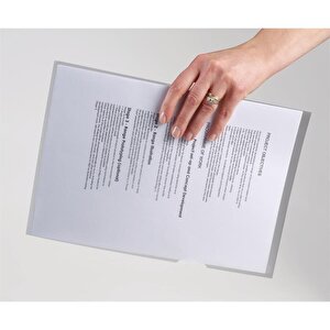 Buy Rexel Nyrex™ Premium A4 Anti-Slip Document Folder, Clear Cut Flush ...