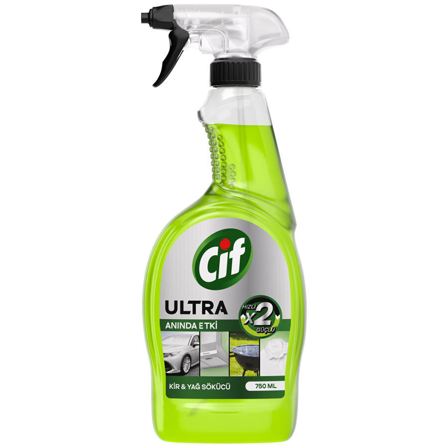 Cif Ultra Anında Etki Kir ve Yağ Çözücü 750 ml Fiyatı | Avansas