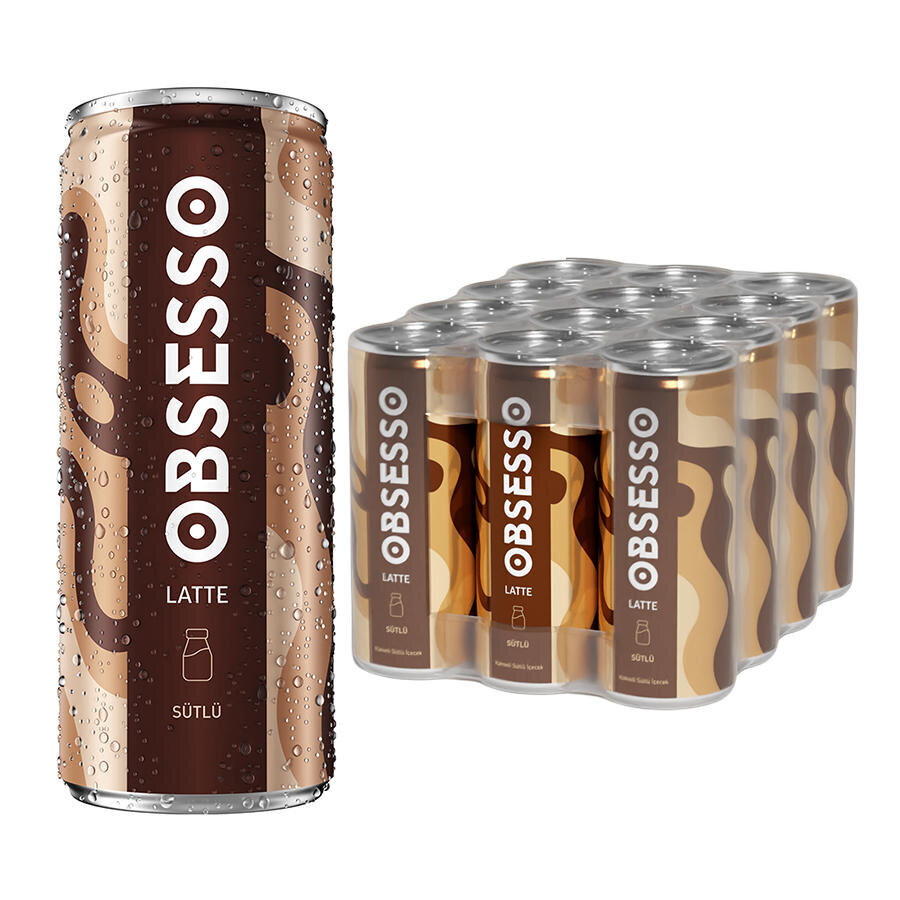 Obsesso Latte Soğuk Kahve 250 ml x 12'li Fiyatı | Avansas