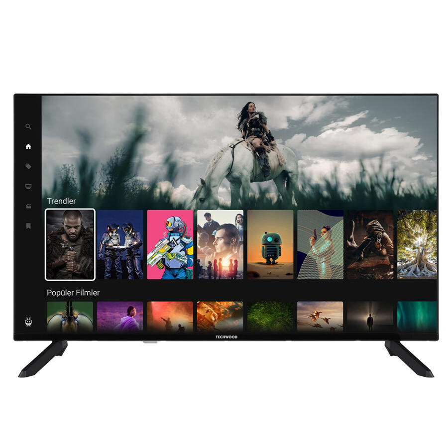 Techwood 43TEC900 4K Ultra HD 43" 109 Ekran Uydu Alıcılı Smart LED TV ...