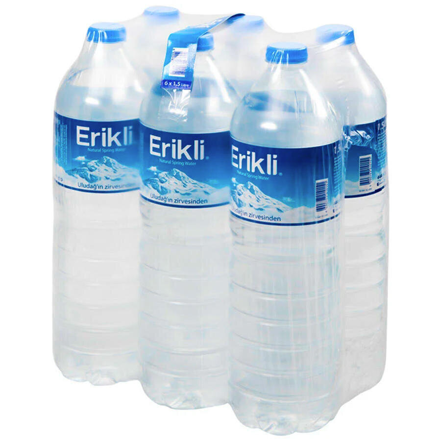 Erikli Su 1,5 Lt. 6'lı Paket - 11 Paket Al 10 Paket Öde Fiyatı | Avansas
