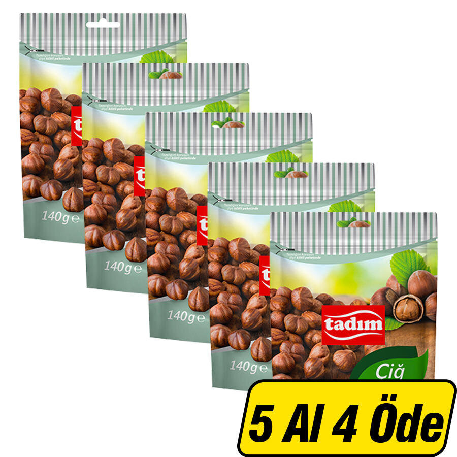 Tadım Çiğ Fındık İçi 140 g 5 Al 4 Öde Fiyatı | Avansas