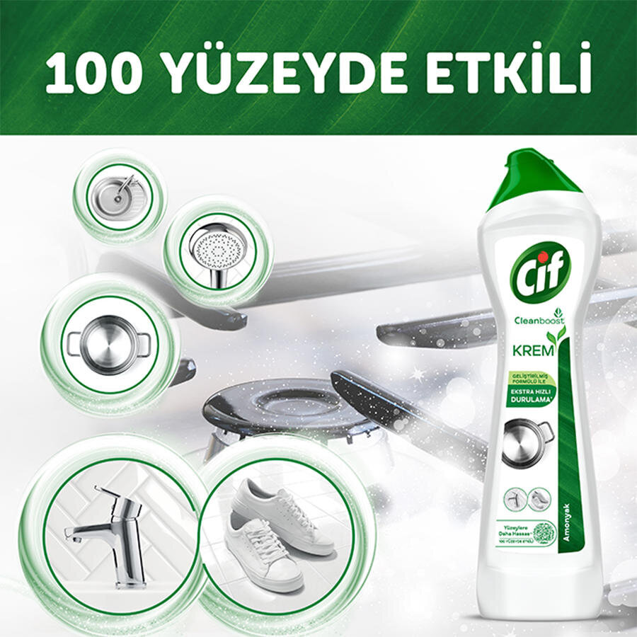 Cif Krem Amonyaklı Yüzey Temizleyicisi 500 ml Özel Fiyatlı Ürün Fiyatı ...