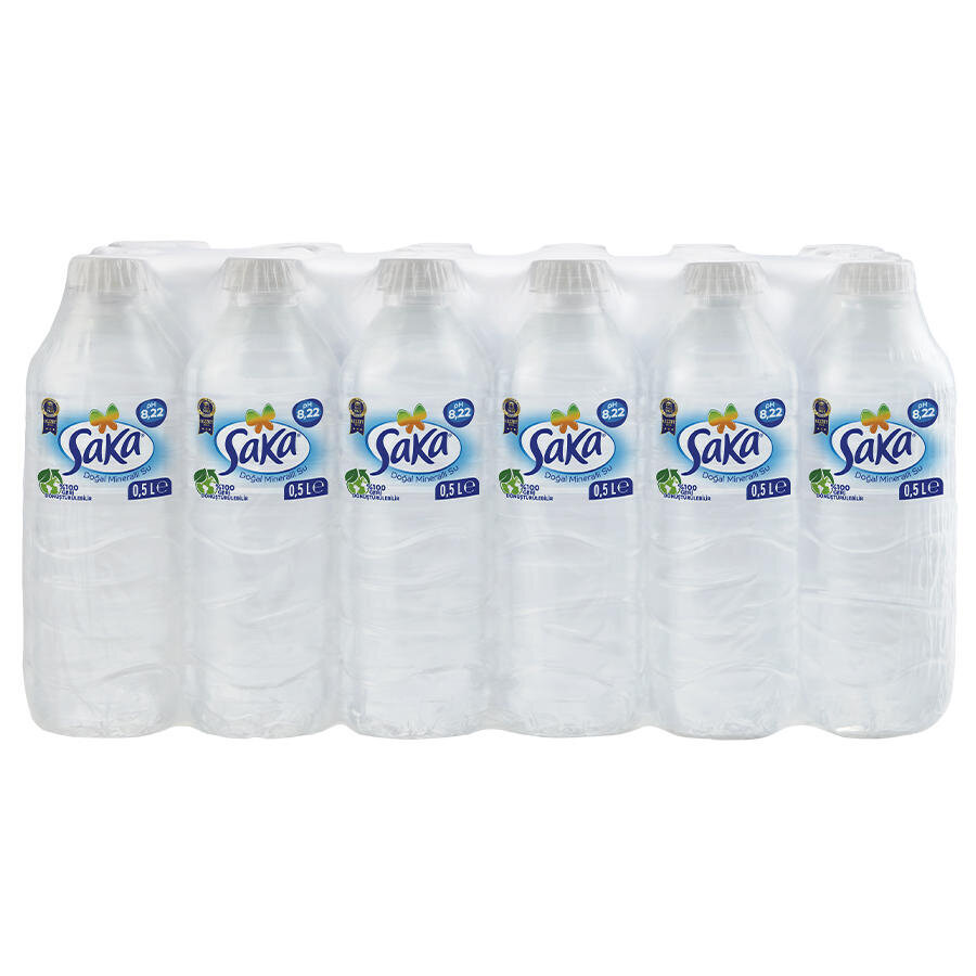 Saka Su 0,5 LT 24'lü x 10 Paket Çok Al Az Öde Fiyatı | Avansas