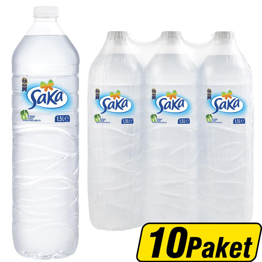 Saka Su 1,5 litre 6'lı x 10 Paket Çok Al Az Öde Fiyatı | Avansas