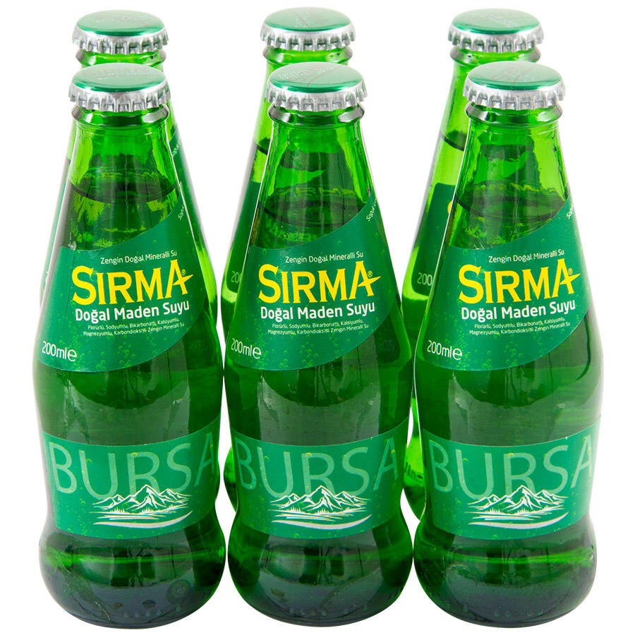 Sırma Doğal Maden Suyu Sade 200 ml 6'lı Paket | Avansas Sırma Doğal Maden Suyu Sade 200 ml 6'lı Paket | Avansas
