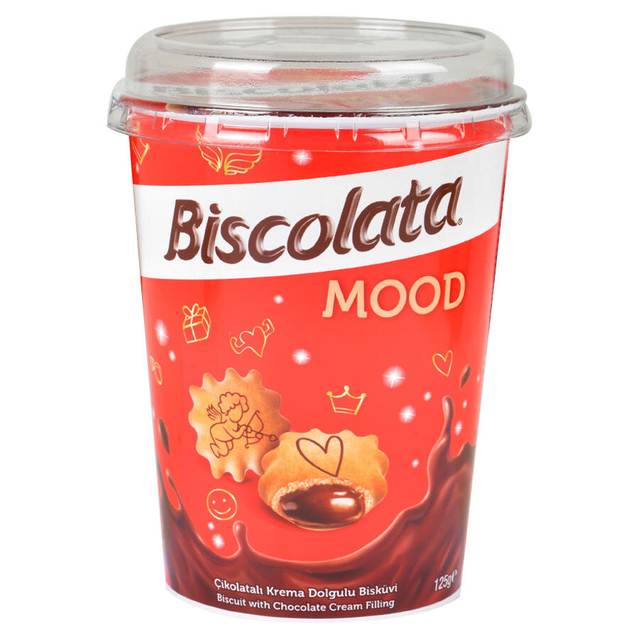 Biscolata Mood Çikolatalı Krema Dolgulu Bisküvi 125 g Fiyatı | Avansas