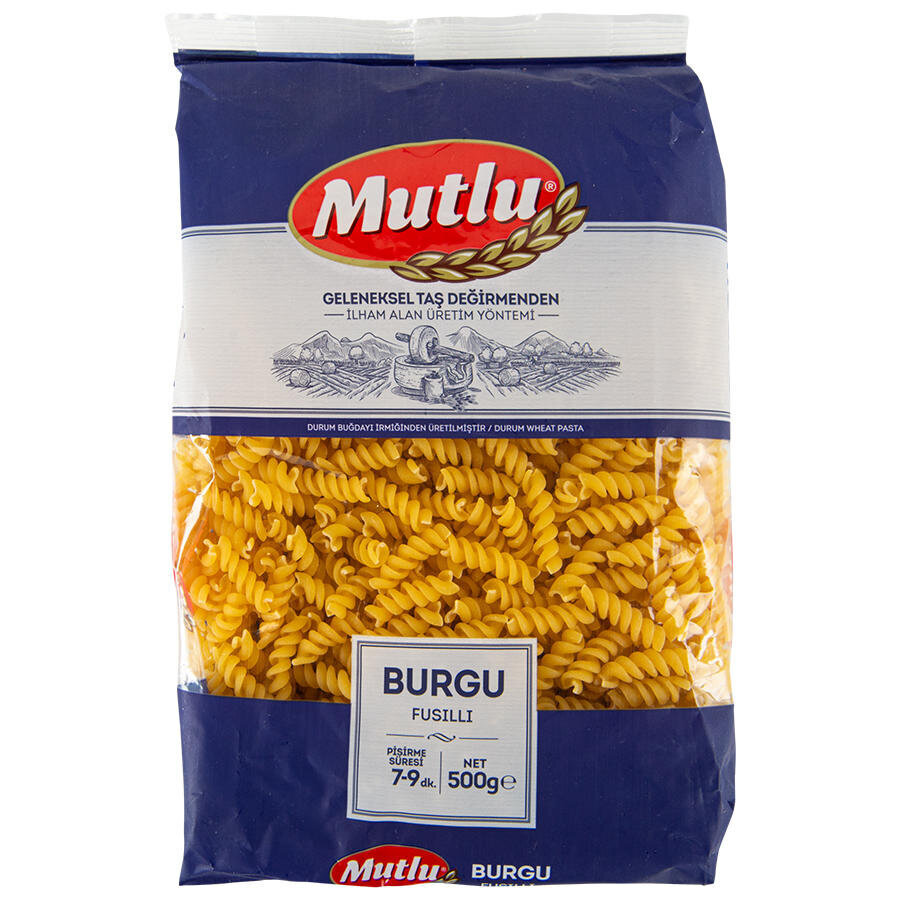 Mutlu Burgu Makarna 500 g Fiyatı | Avansas