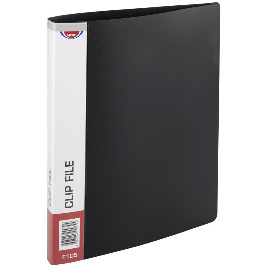 Buy Noki A4 Clip File Single Mechanism Black | Avansas®