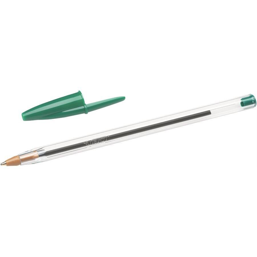 Buy Bic Cristal Original Ballpoint Pen 1.0 mm Green Pack of 50 | Avansas®
